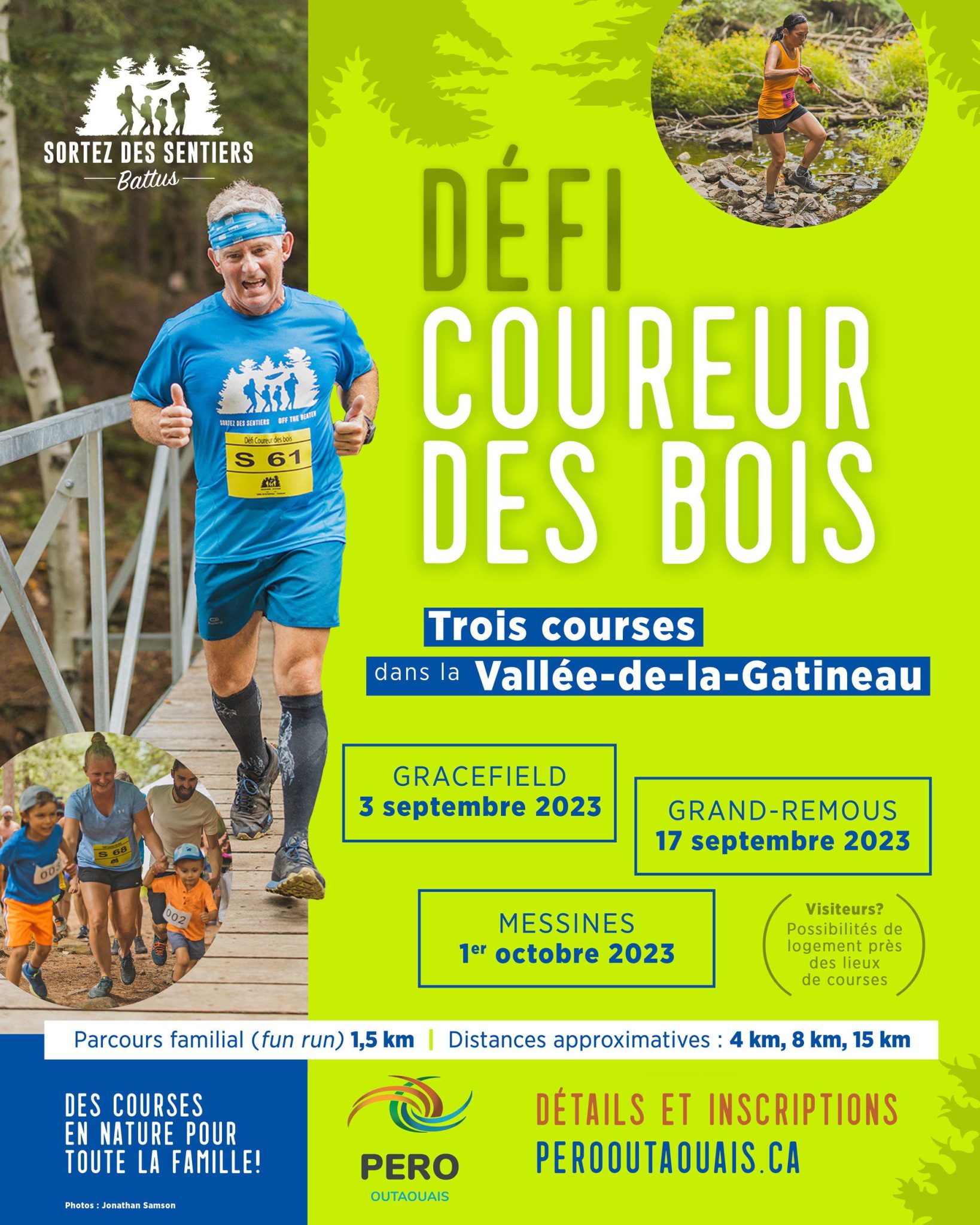 Défi Coureur des Bois - Grand-Remous - Tourisme Vallée-de-la-Gatineau