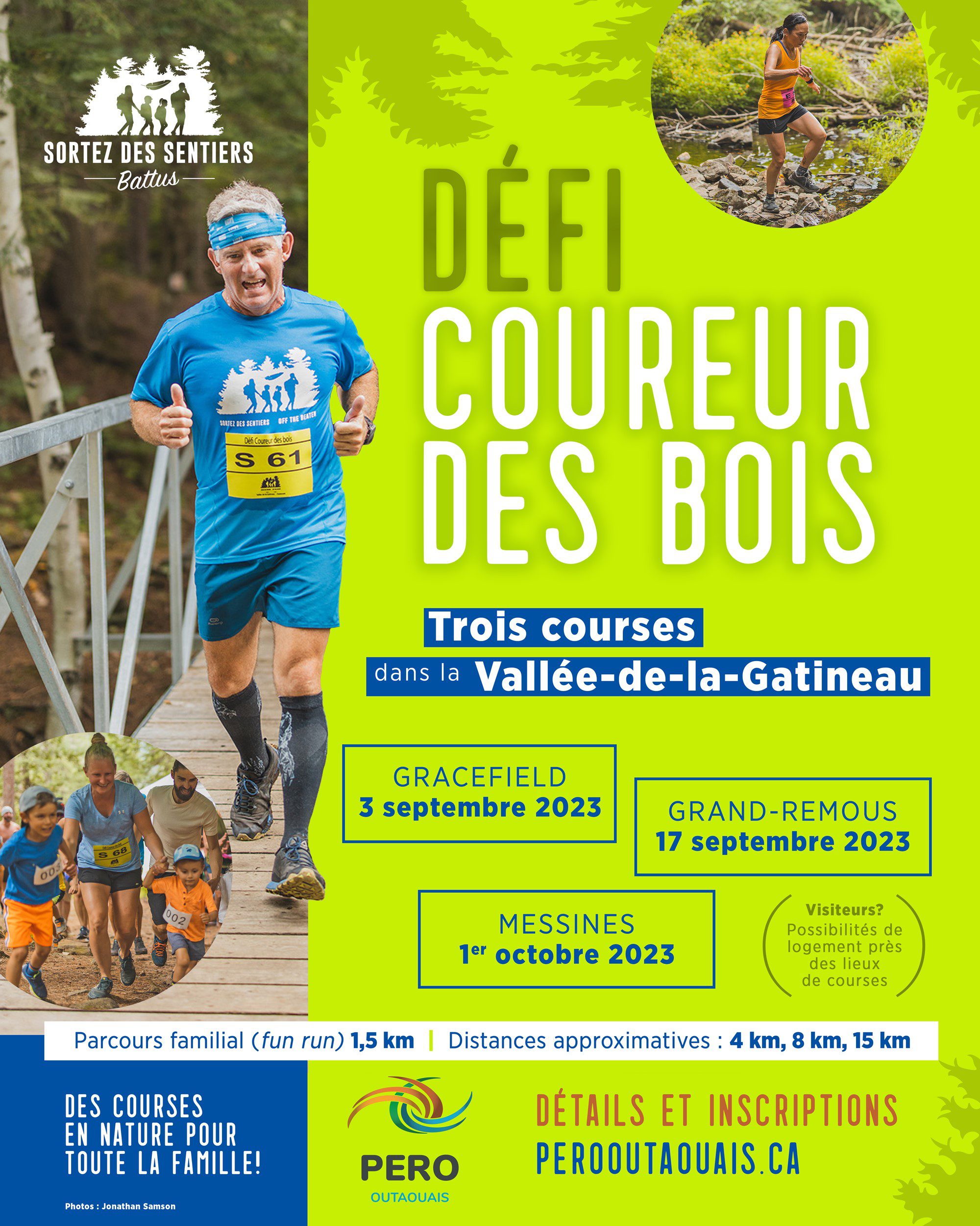 Défi Coureur des Bois - Grand-Remous - Tourisme Vallée-de-la-Gatineau
