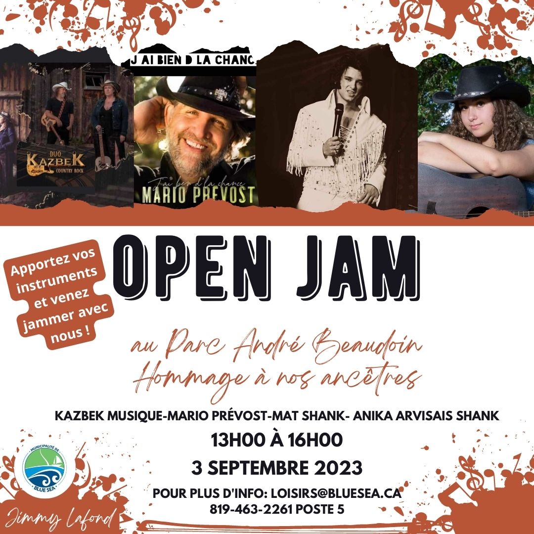 Open Jam - Tourisme Vallée-de-la-Gatineau